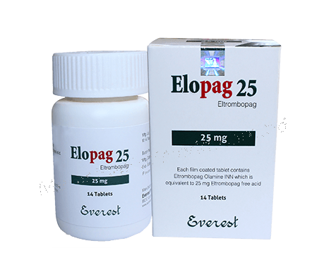 Eltrombopag (Elopag 25mg / 50mg) Rx - MEDICINE FOR WORLD