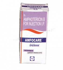 Amphotericin B (Amfocare 50mg) Rx - MEDICINE FOR WORLD