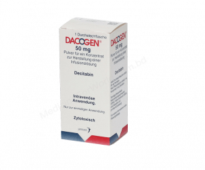 Decitabine (Dacogen 50mg) Rx - MEDICINE FOR WORLD