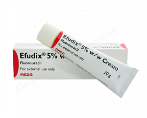 Fluorouracil (EFUDIX Cream 20gm/ 5%) Rx - MEDICINE FOR WORLD