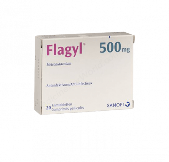 METRONIDAZOLE (FLAGYL 500mg) Rx - Medicine For World (MFW)