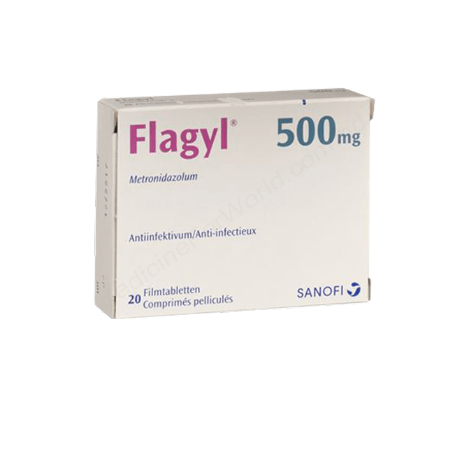 METRONIDAZOLE (FLAGYL 500mg) Rx - MEDICINE FOR WORLD