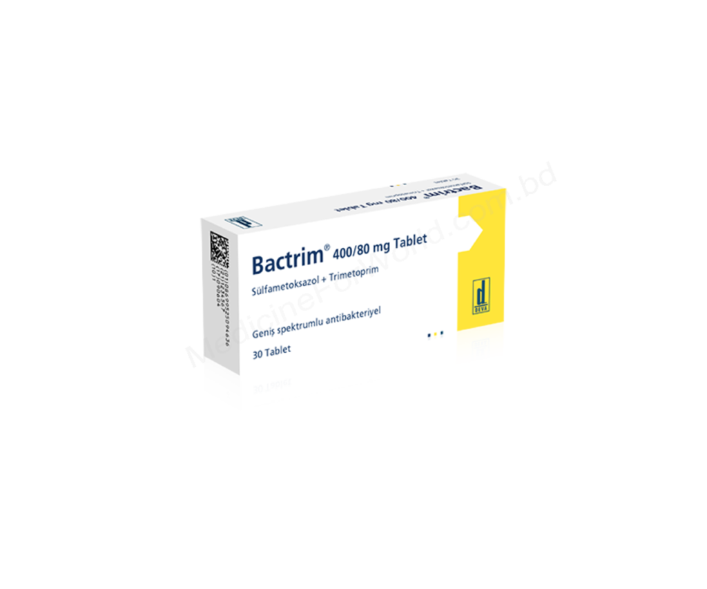 SULFAMETHOXAZOLE + TRIMETOPRIM (BACTRIM 400/80mg) Rx - MEDICINE FOR WORLD