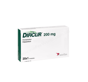 Fidaxomicin (Dificlir 200mg) Rx - MEDICINE FOR WORLD