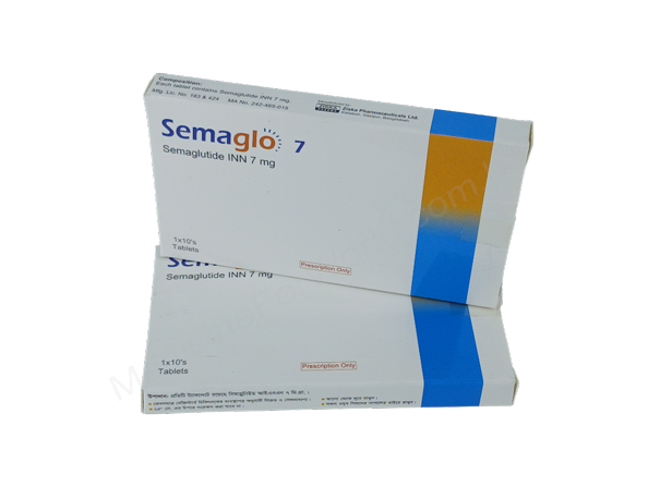 Semaglutide (Semaglo 3mg / 7mg) Rx - MEDICINE FOR WORLD