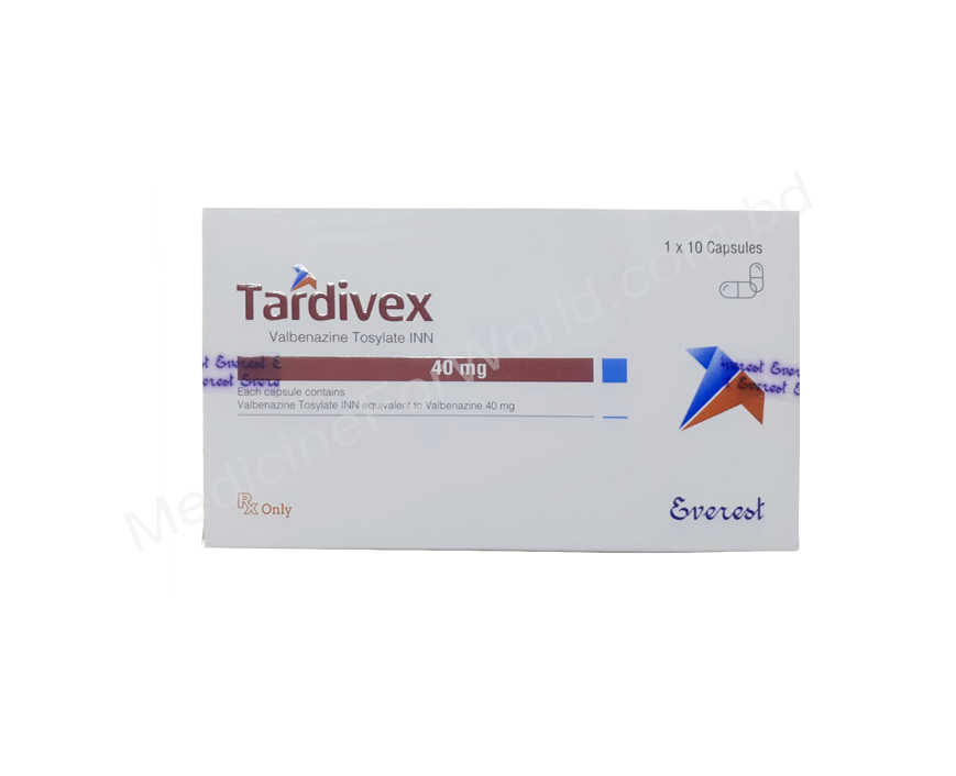 Valbenazine (Tardivex 40mg) Rx - MEDICINE FOR WORLD
