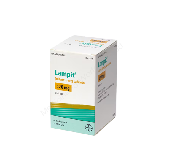 Nifurtimox (Lampit 120mg / 30mg) Rx - MEDICINE FOR WORLD