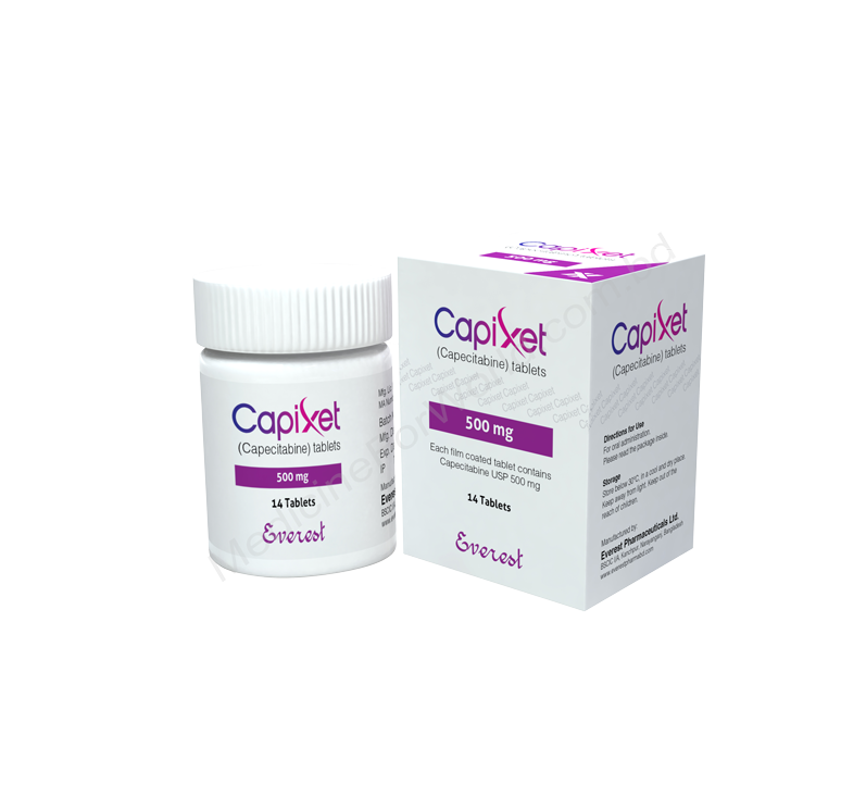 Capecitabine (Capixet 500mg) Rx - MEDICINE FOR WORLD