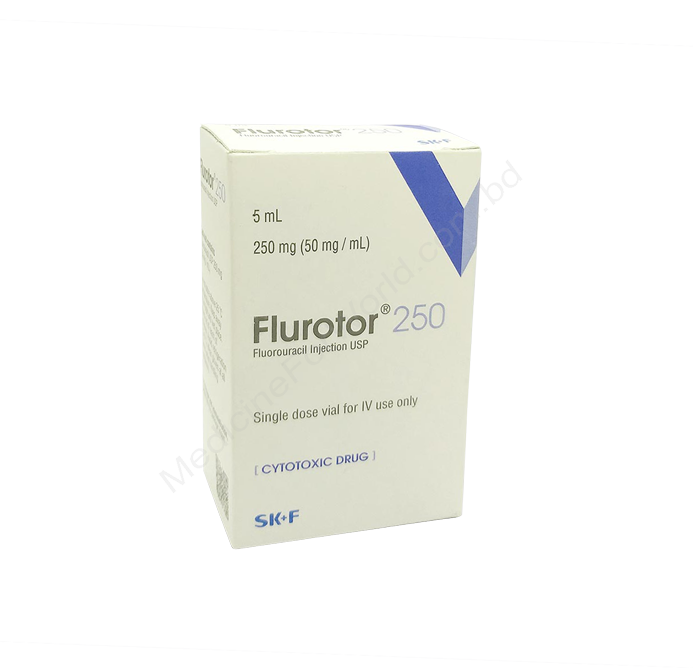 Fluorouracil Injection (Flurotor 250mg/ 5ml / 500mg/ 5ml) Rx - MEDICINE ...