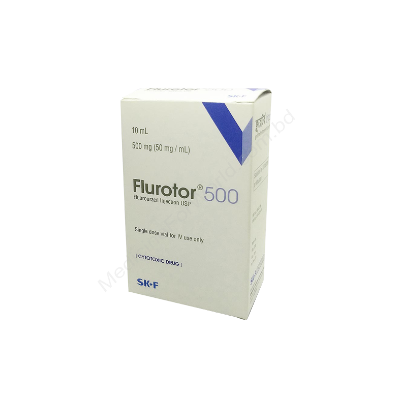 Fluorouracil Injection (Flurotor 250mg/ 5ml / 500mg/ 5ml) Rx - MEDICINE ...
