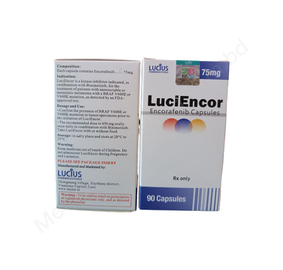 Encorafenib (Luciencor 75mg) Rx - MEDICINE FOR WORLD