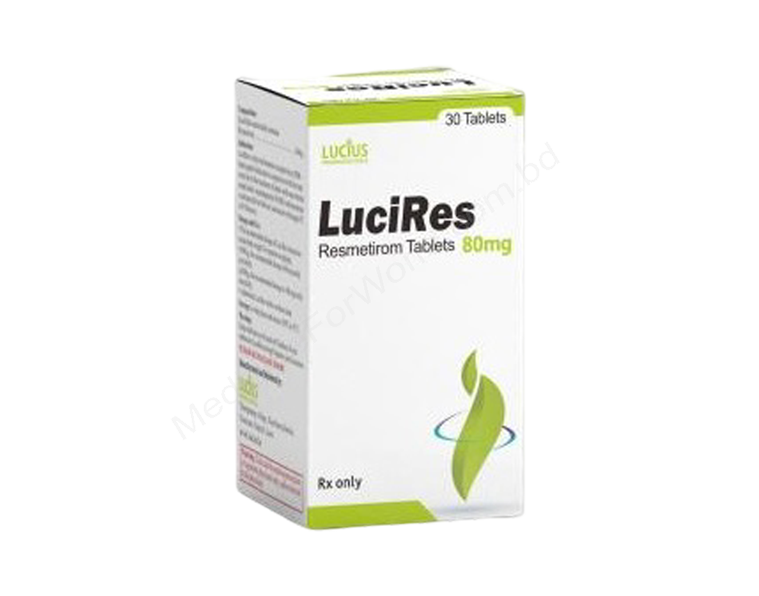 Resmetirom (LuciRes 100mg / 60mg / 80mg) Rx - MEDICINE FOR WORLD